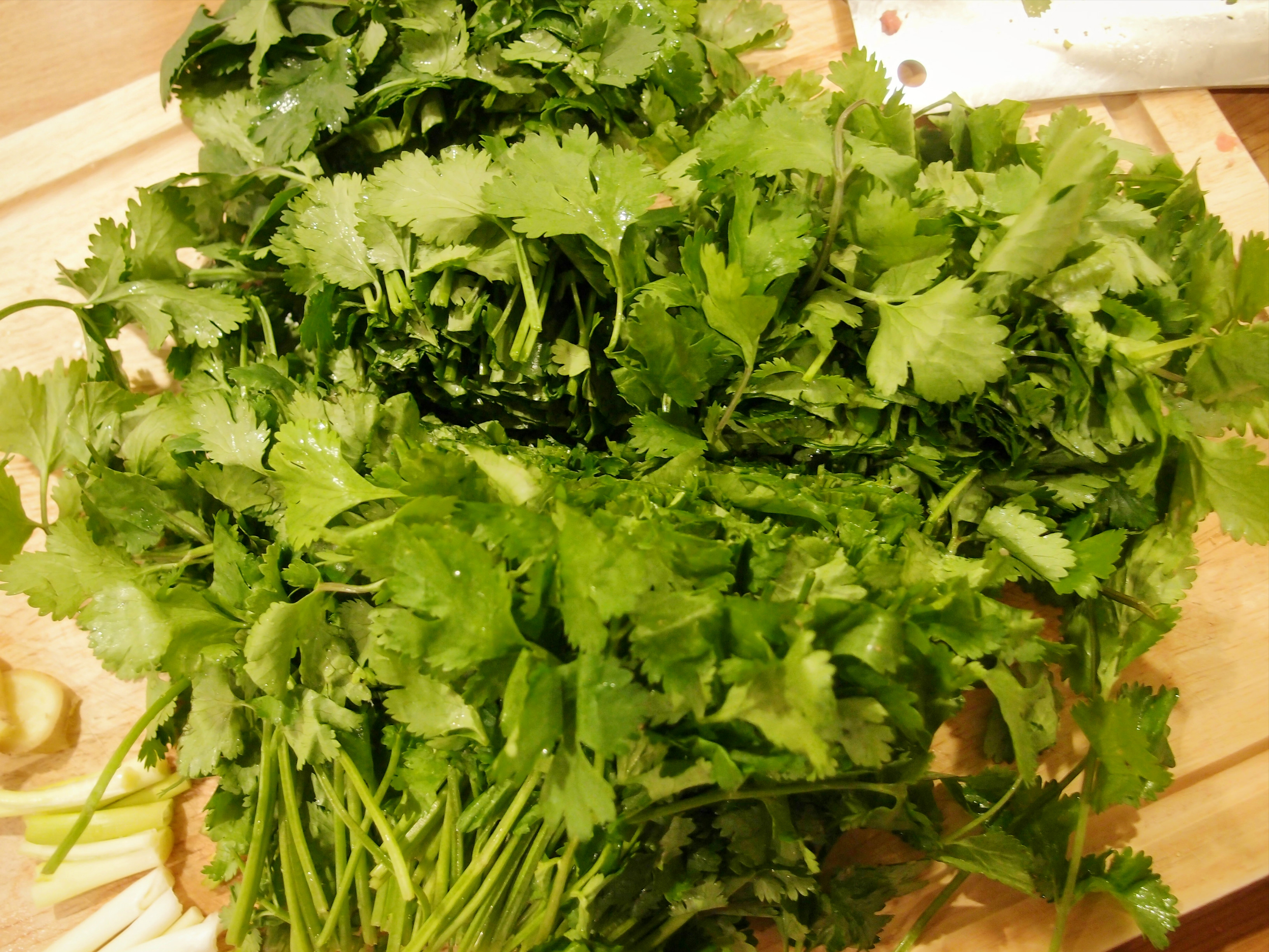 Shredded pork and coriander recipe (xiang cai chao rou si) – Blender ...