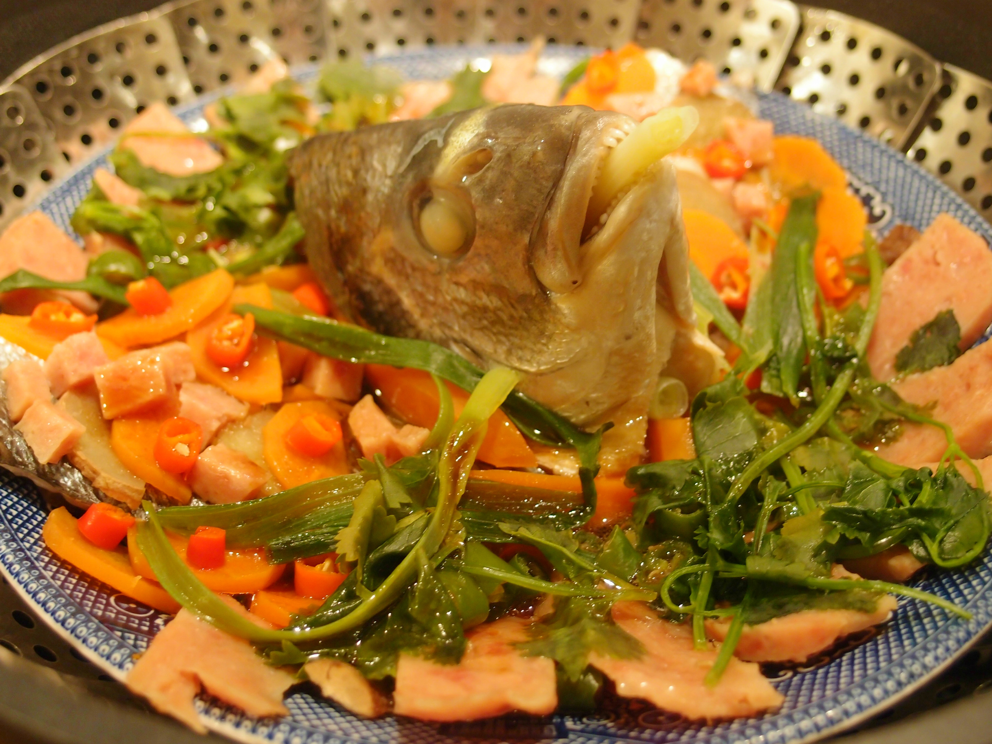 Chinese Steamed Fish – a simple recipe using sea bream – Blender & Basil