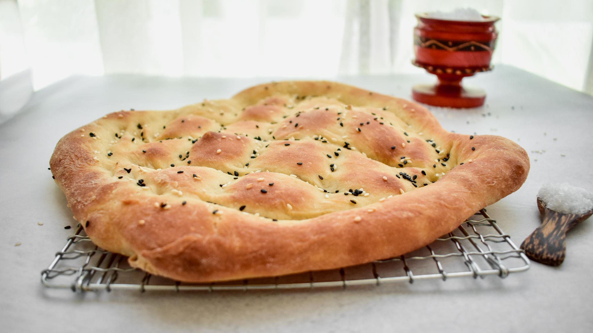 Super Easy Turkish Bread – Blender & Basil